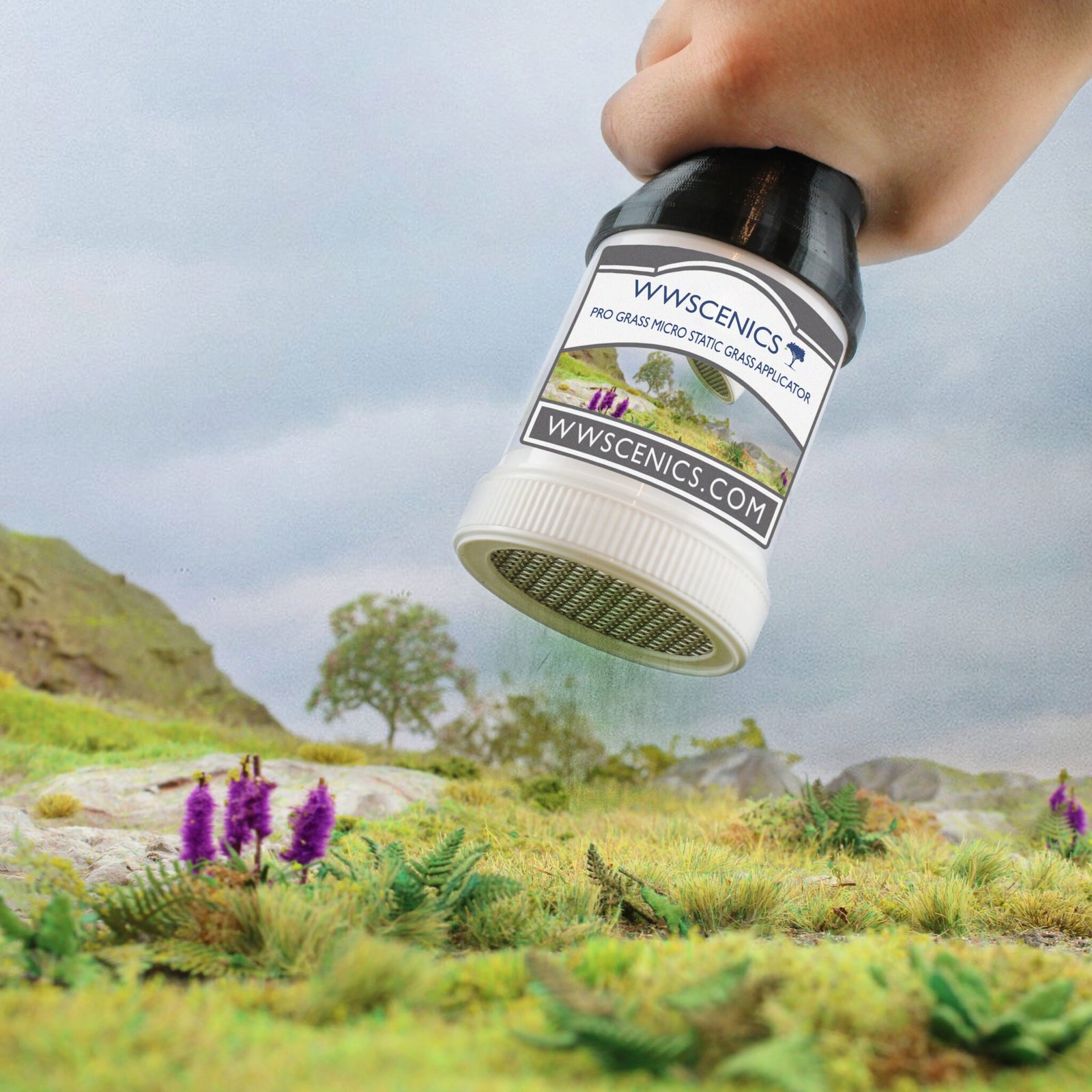 Pro Grass Micro Applicator | Static Grass | Flocking | WWScenics