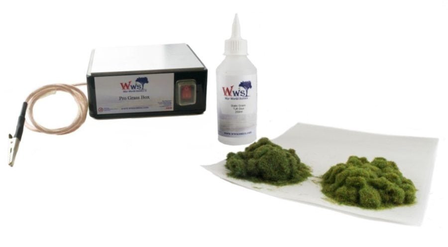 Pro Grass Box Applicator Tuft Creation Kit | Static Grass | Free UK ...