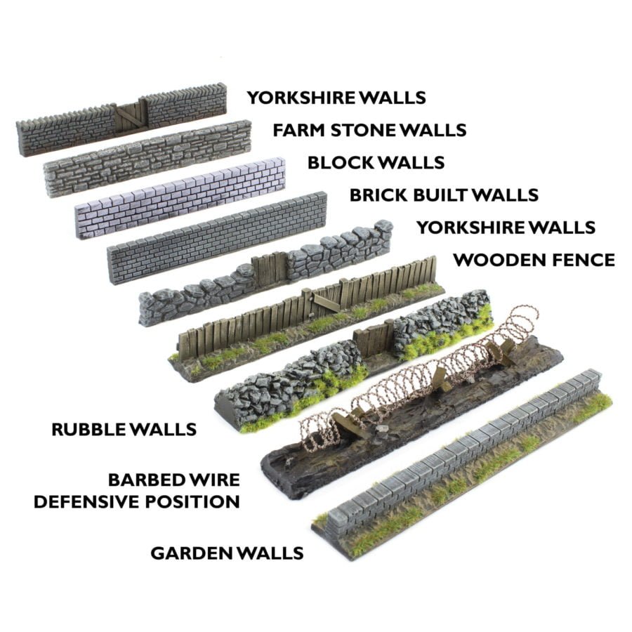Dry Stone Walls | Scale Model Walls | Resin Walls | WWScenics