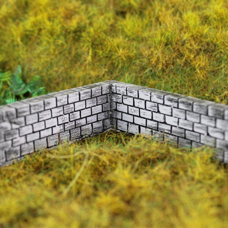 Block Walls | Scale Model Walls | Resin Walls | WWScenics