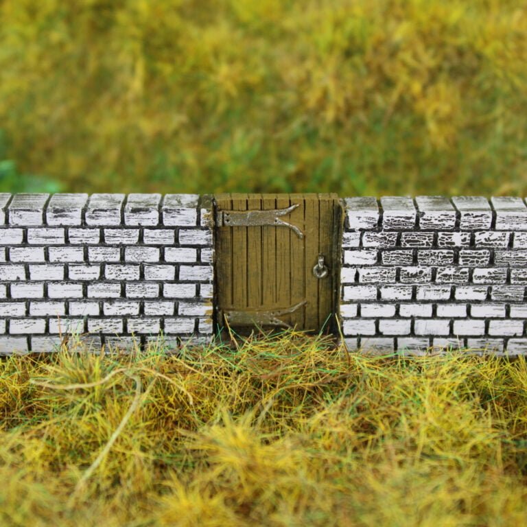 Brick Built Wall | Scale Model Walls | Resin Walls | WWScenics