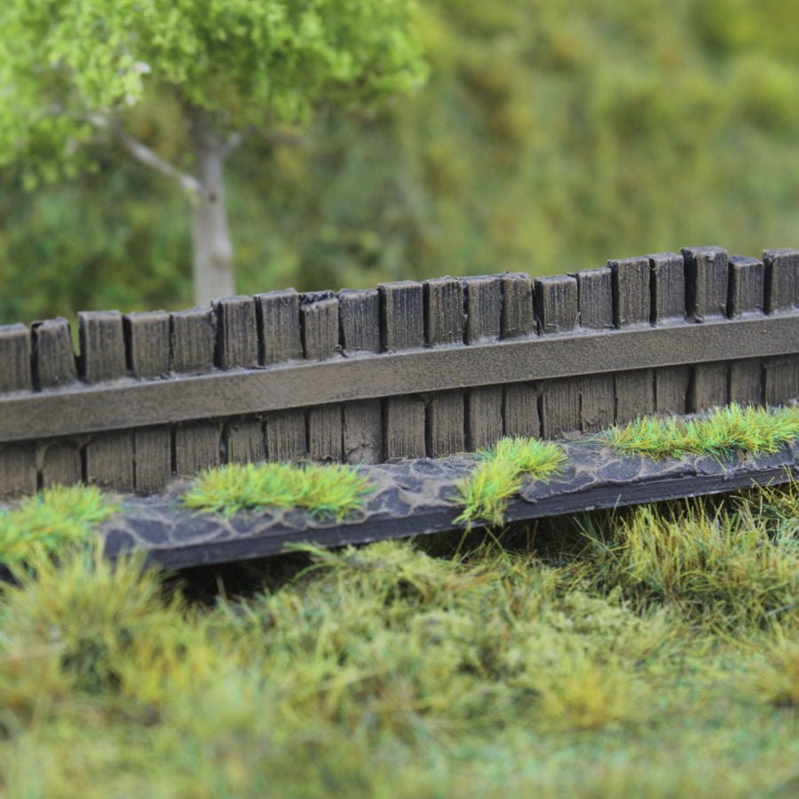 Wooden Fences, Gates & Corners | Scale Model Resin Walls | WWScenics