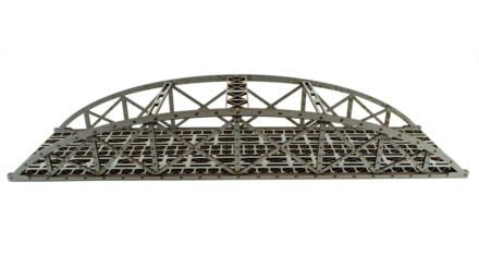 Double Track Bowstring Grey Bridge | Scale Model Buildings