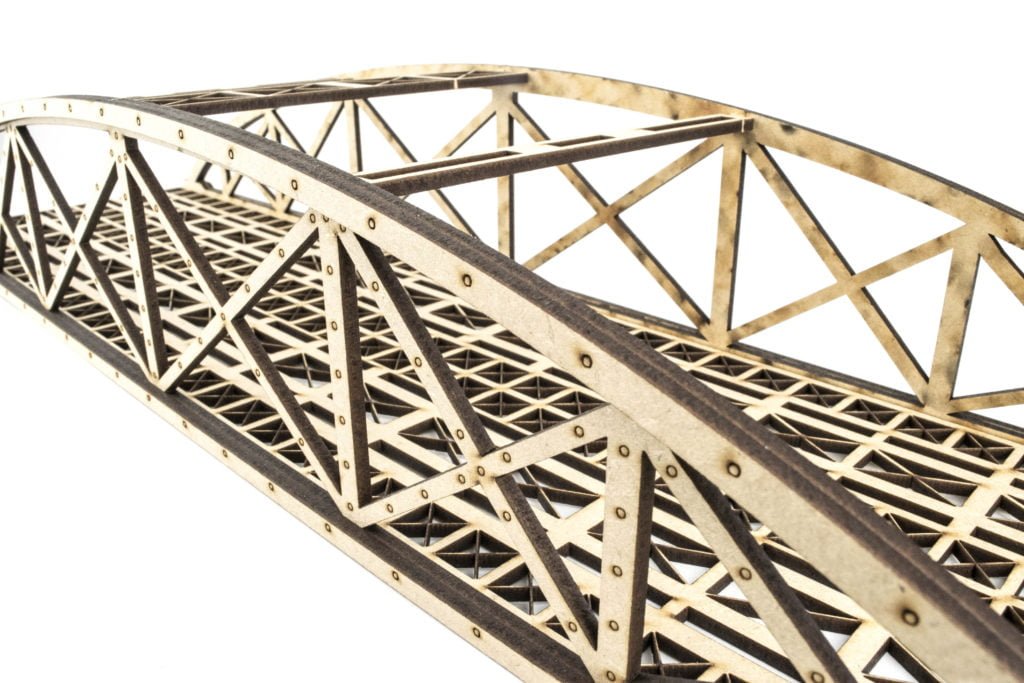 Double Track Bowstring Hi-Detail Bridge | WWScenics