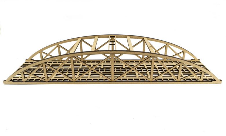 Double Track Bowstring Low-Detail Bridge | WWScenics