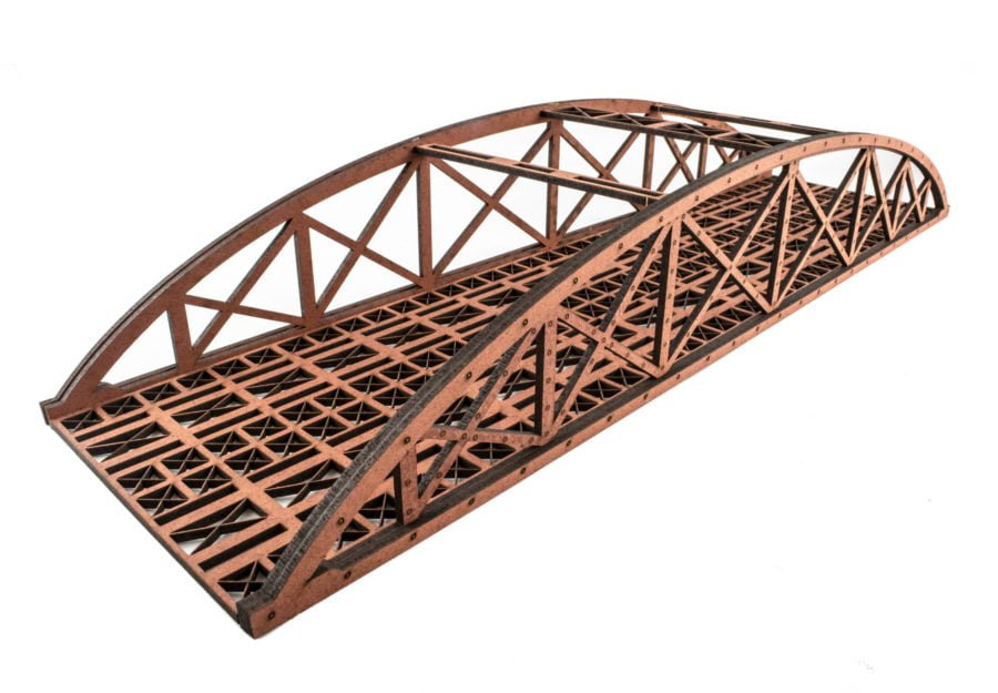Double Track Bowstring Red Bridge | WWScenics