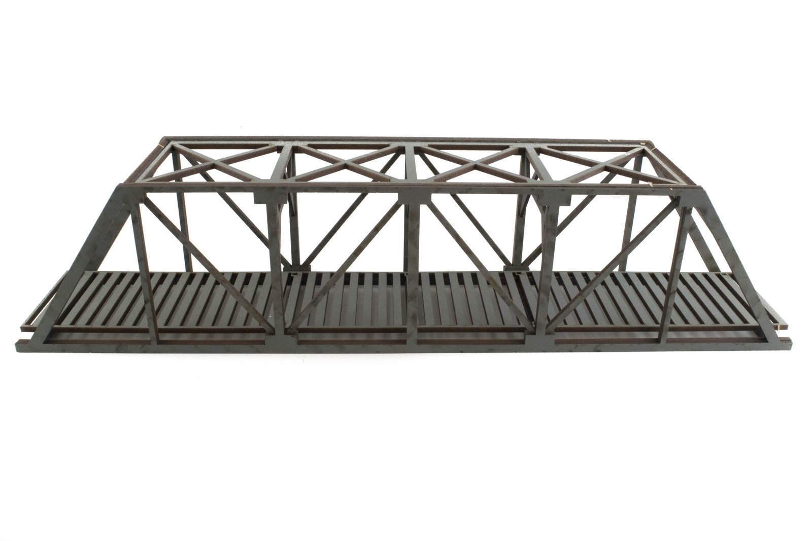 Single Track Railroad Girder Grey 400mm Bridge | WWScenics