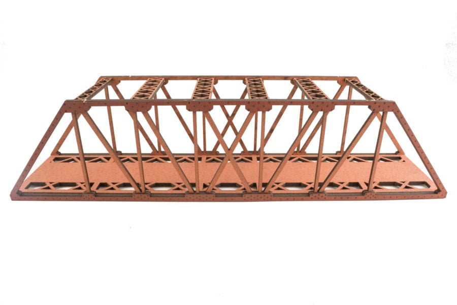 Single Track Girder Red Bridge | WWScenics