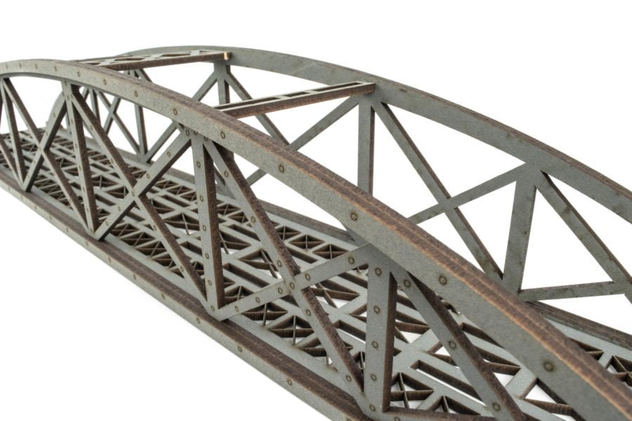 Single Track Bowstring Grey Bridge | WWScenics