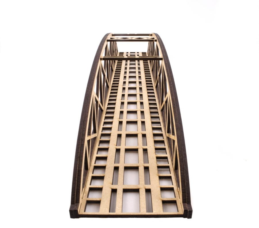 Single Track Bowstring Low-Detail Bridge | WWScenics