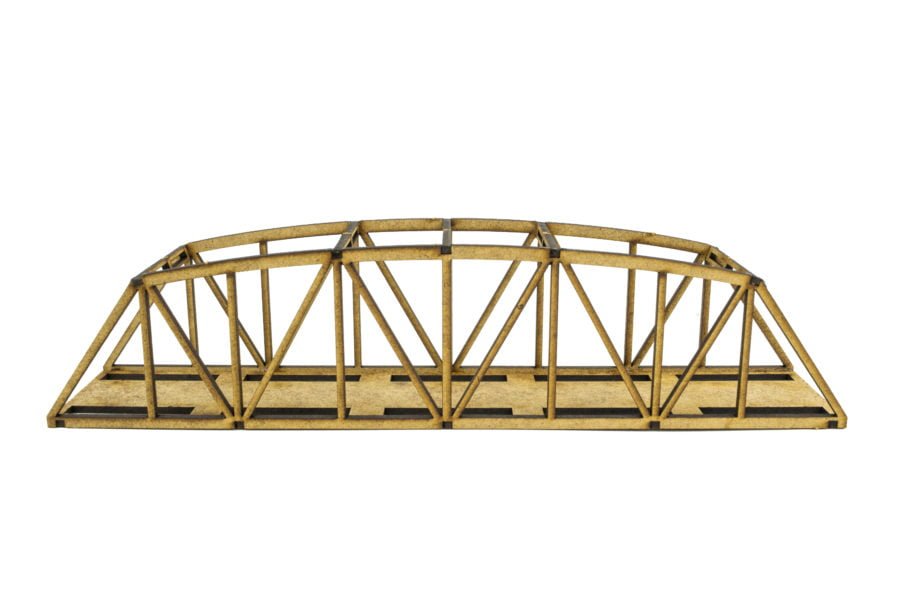 N Gauge Single Track MDF Camelback Bridge (Choose Colour) | WWScenics