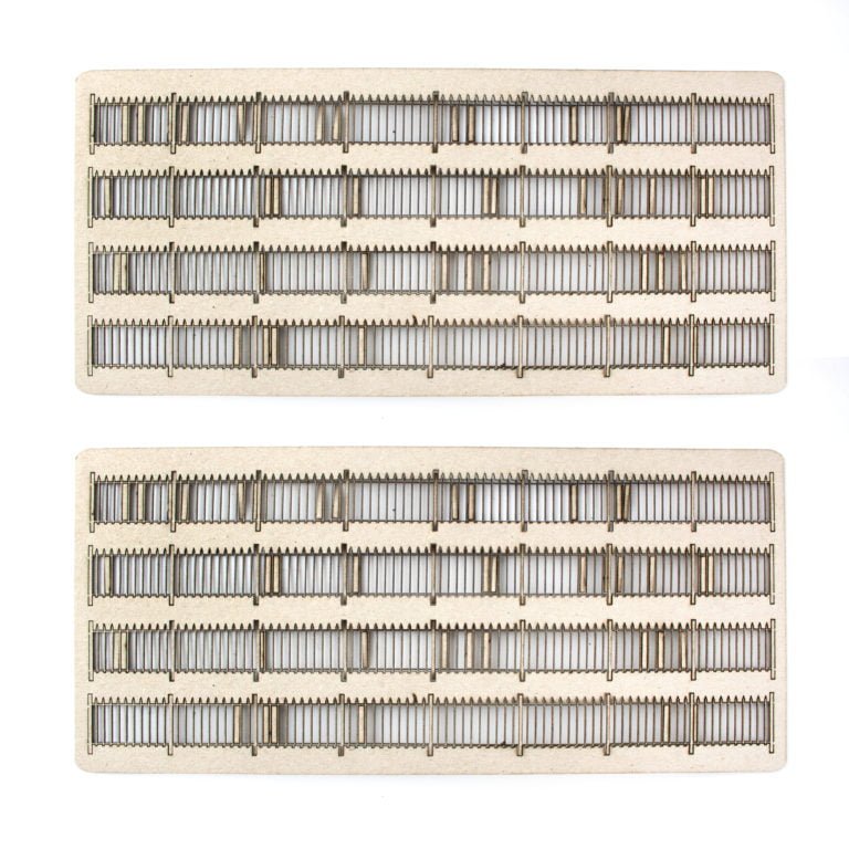 OO Gauge Model Fences | Scale Model Fences | MDF Walls | WWScenics