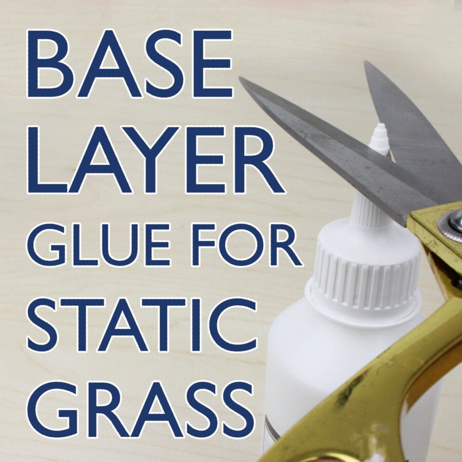 Static Grass Basing Glue | Static Grass Basing Glue | WWScenics