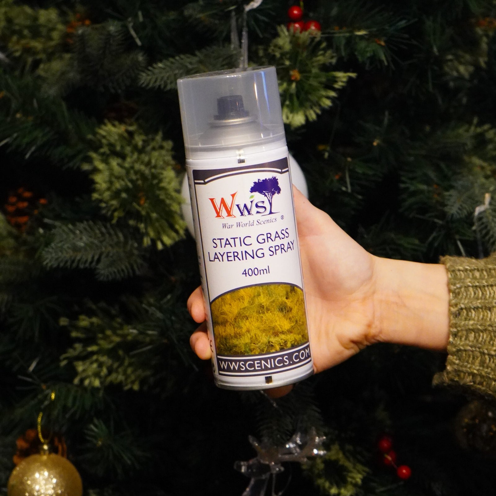 Static Grass Layering Spray | Model Tree & Bushes Foliage Spray