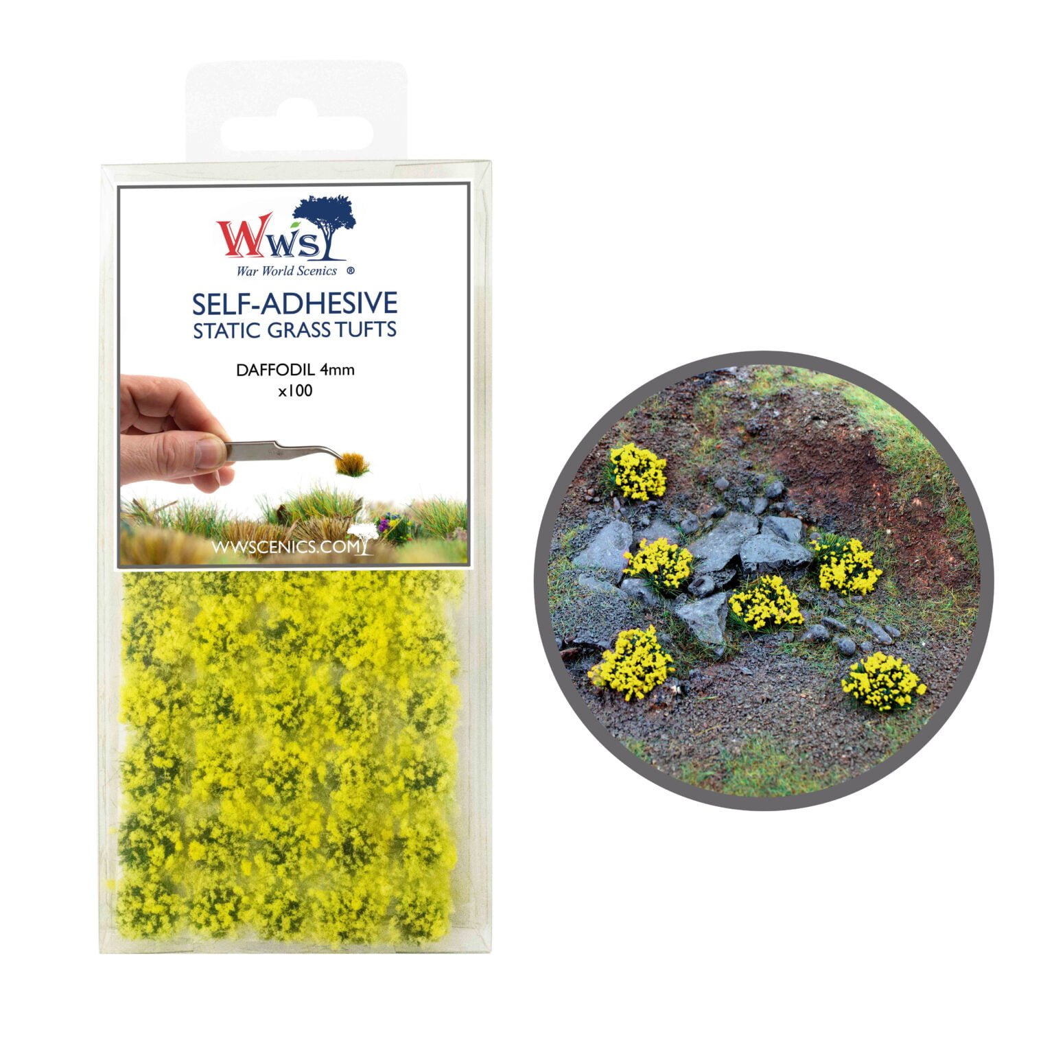 4mm Grass Tufts | Static Grass | Scale Modelling | WWScenics
