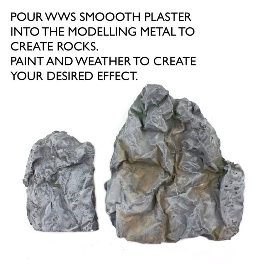 Modelling Metals A4 Sheet x 4 | Landscape Modelling