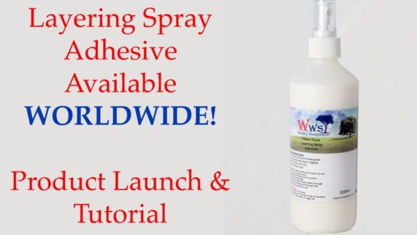 Layering Spray Adhesive Product Launch (Available Worldwide) | WWScenics