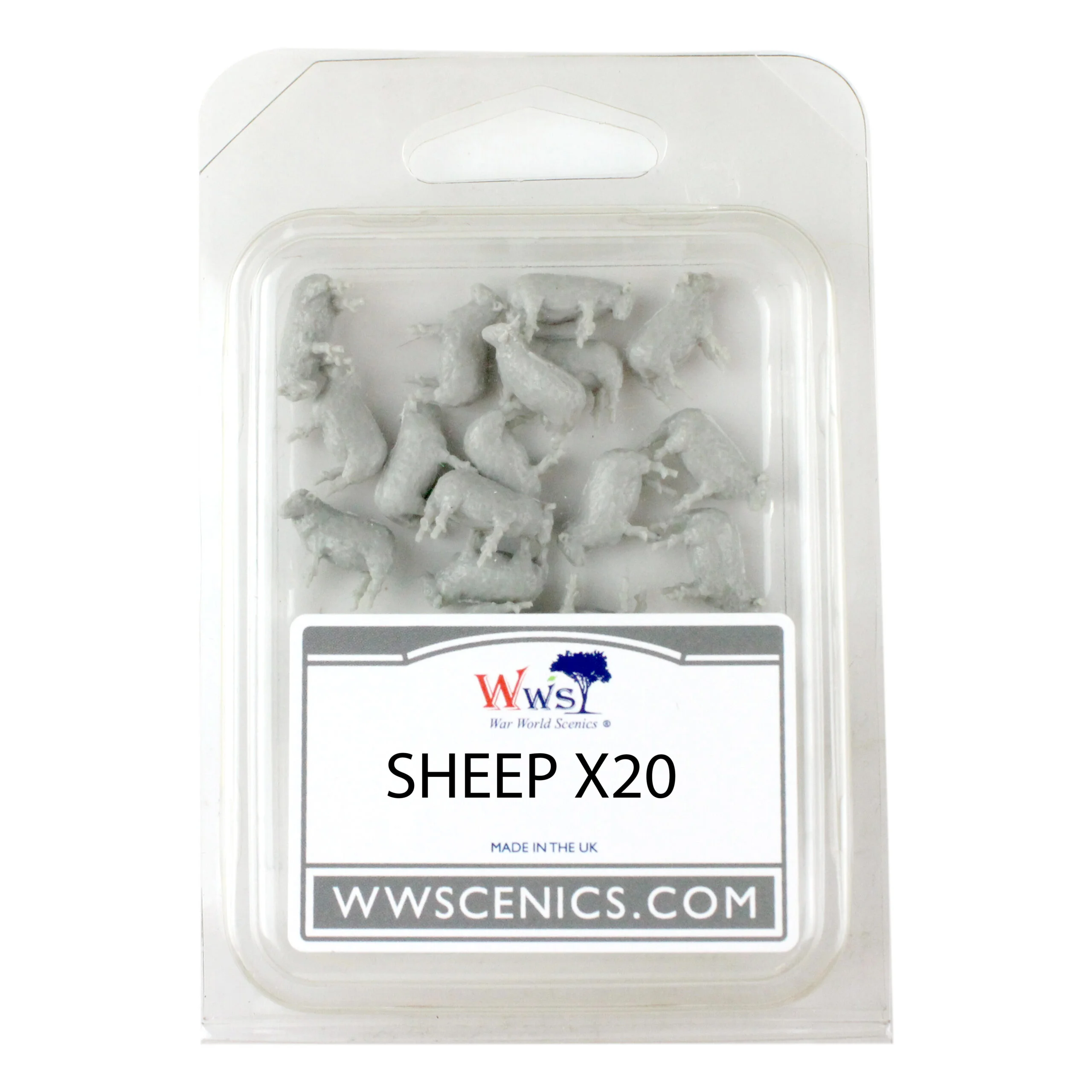 OO Gauge Hand Sculpted Sheep | WWScenics