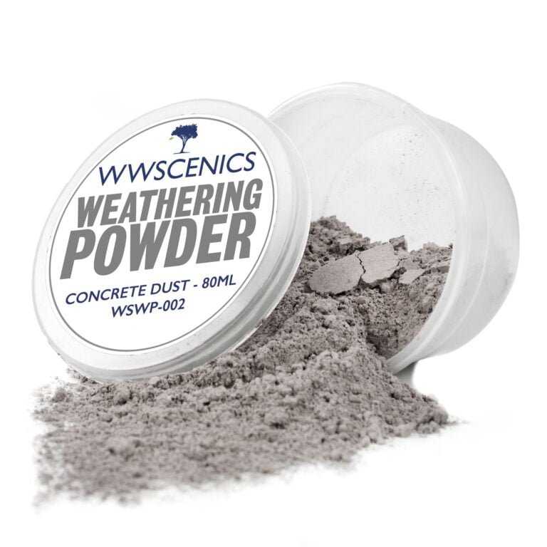 Concrete Dust Weathering Powder - WSWP-002 | Scale Model Scenery