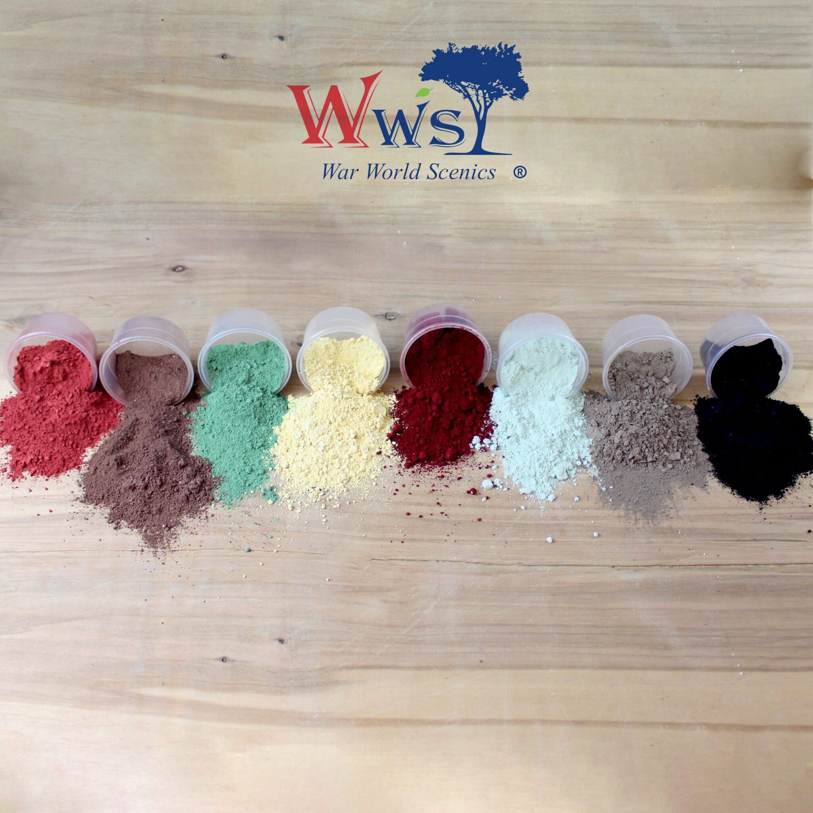 Weathering Powder Set of 8 | 8x80ml | WWScenics