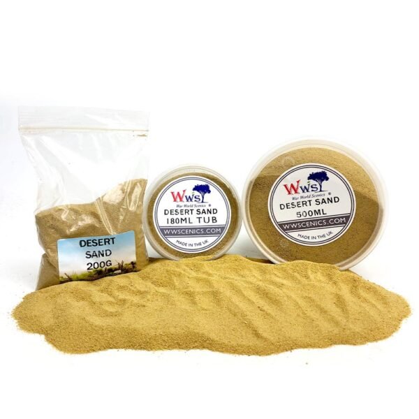 Desert Model Sand | Scale Model Sand Basing Materials | WWScenics