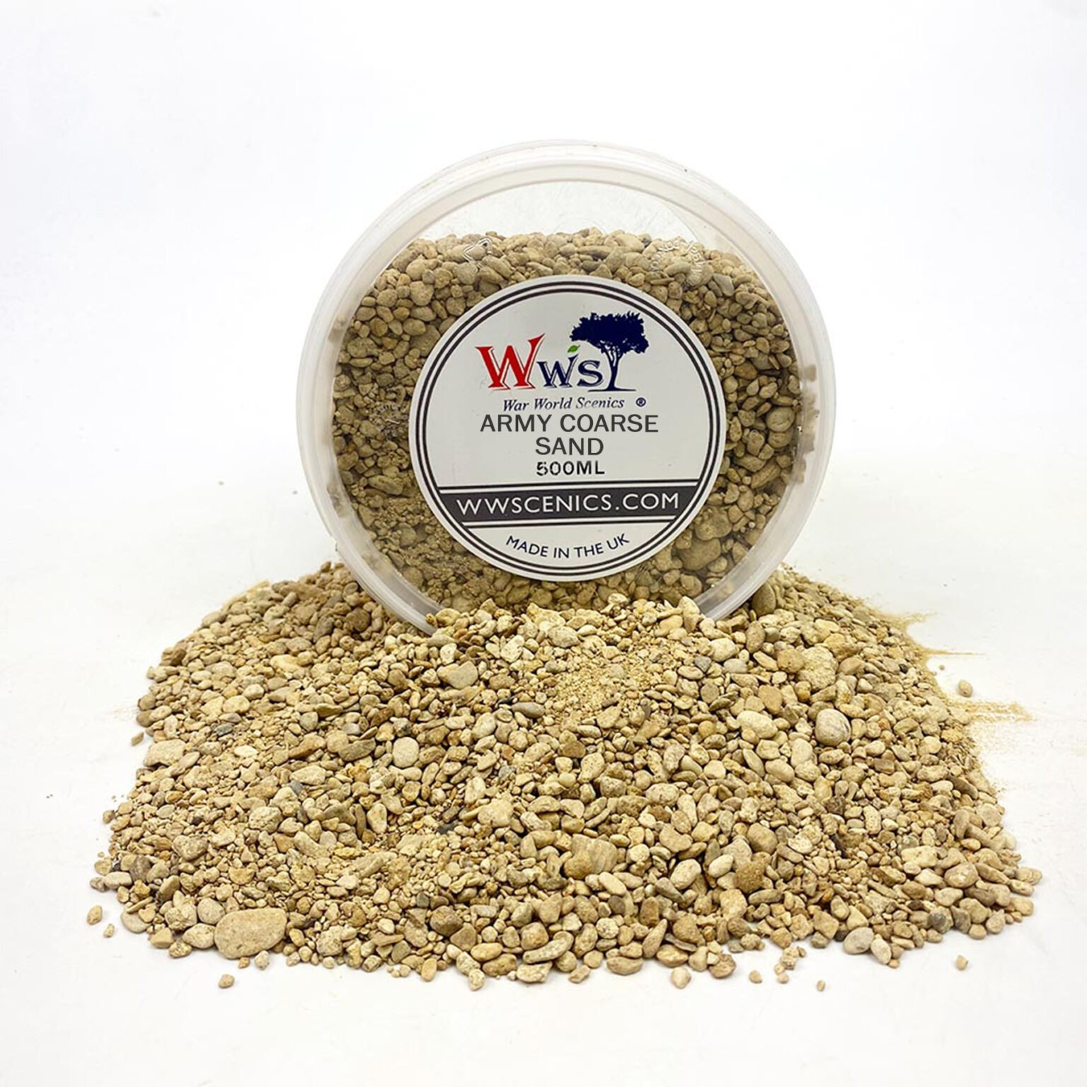 Army Coarse Model Sand | Model Sand Basing Materials | WWScenics
