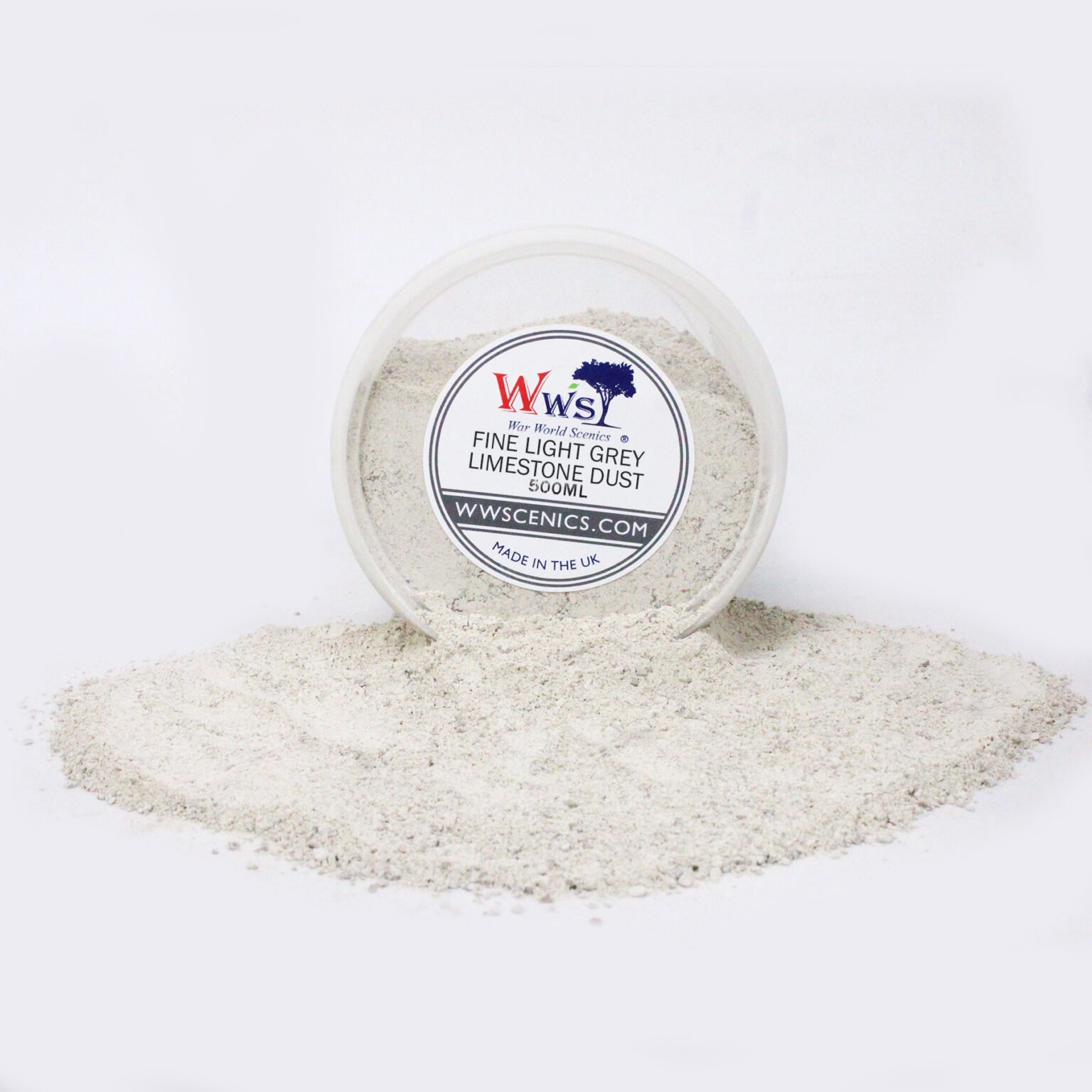 Fine Light Grey Limestone Dust 1-2mm | Model Rail Basing Materials ...