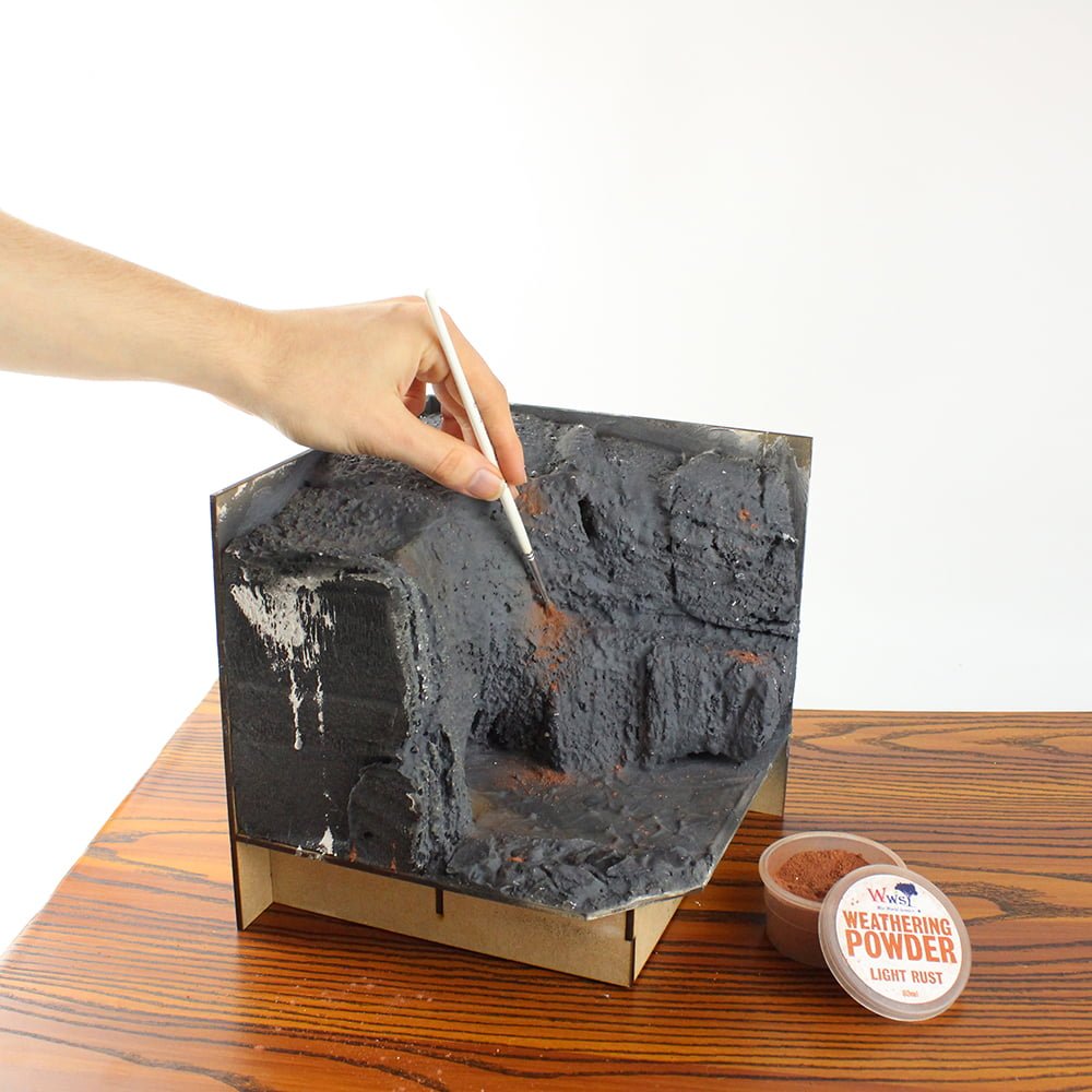 Diorama Baseboard Type 3 Large Square – Display Mount | WWScenics