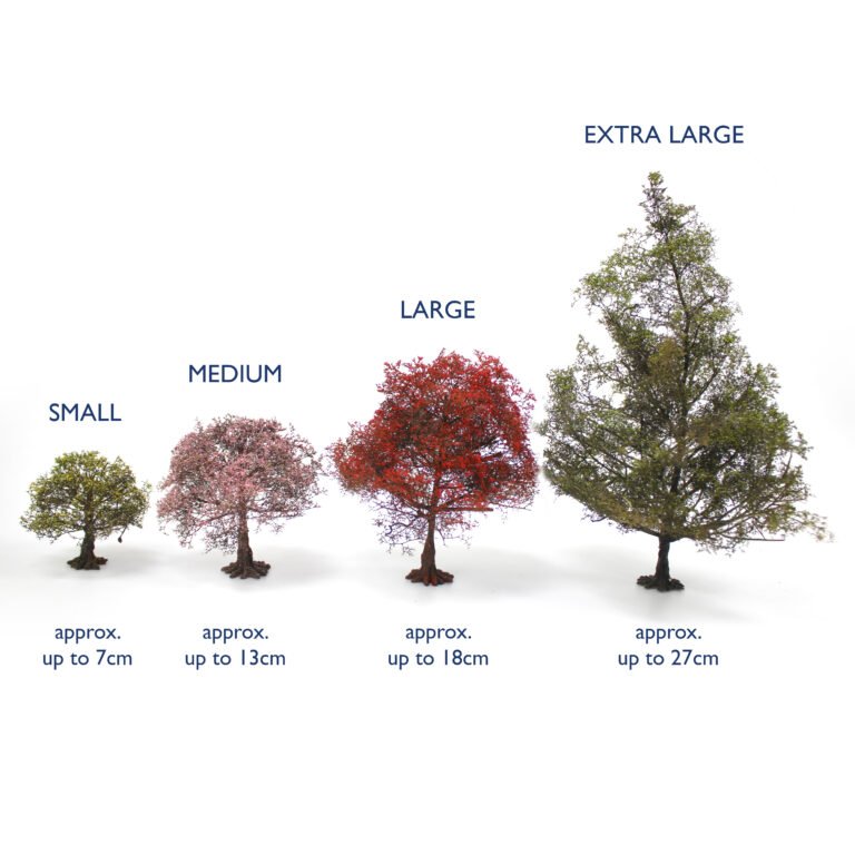 Handcrafted Realistic Model Trees | for Model Rail, Dioramas and Scale ...