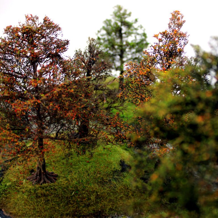 Handcrafted Realistic Model Trees | for Model Rail, Dioramas and Scale ...