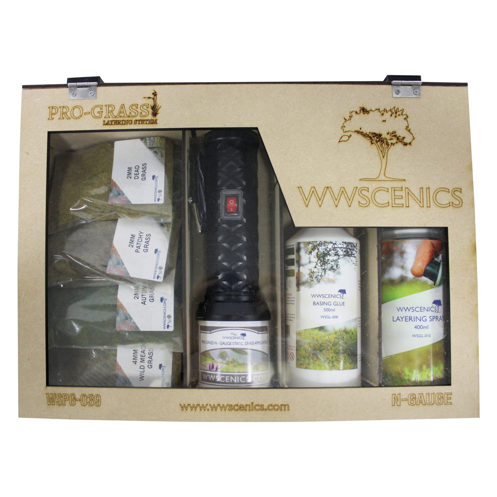 Pro Grass Layering System | N Gauge Starter Kit | WWScenics