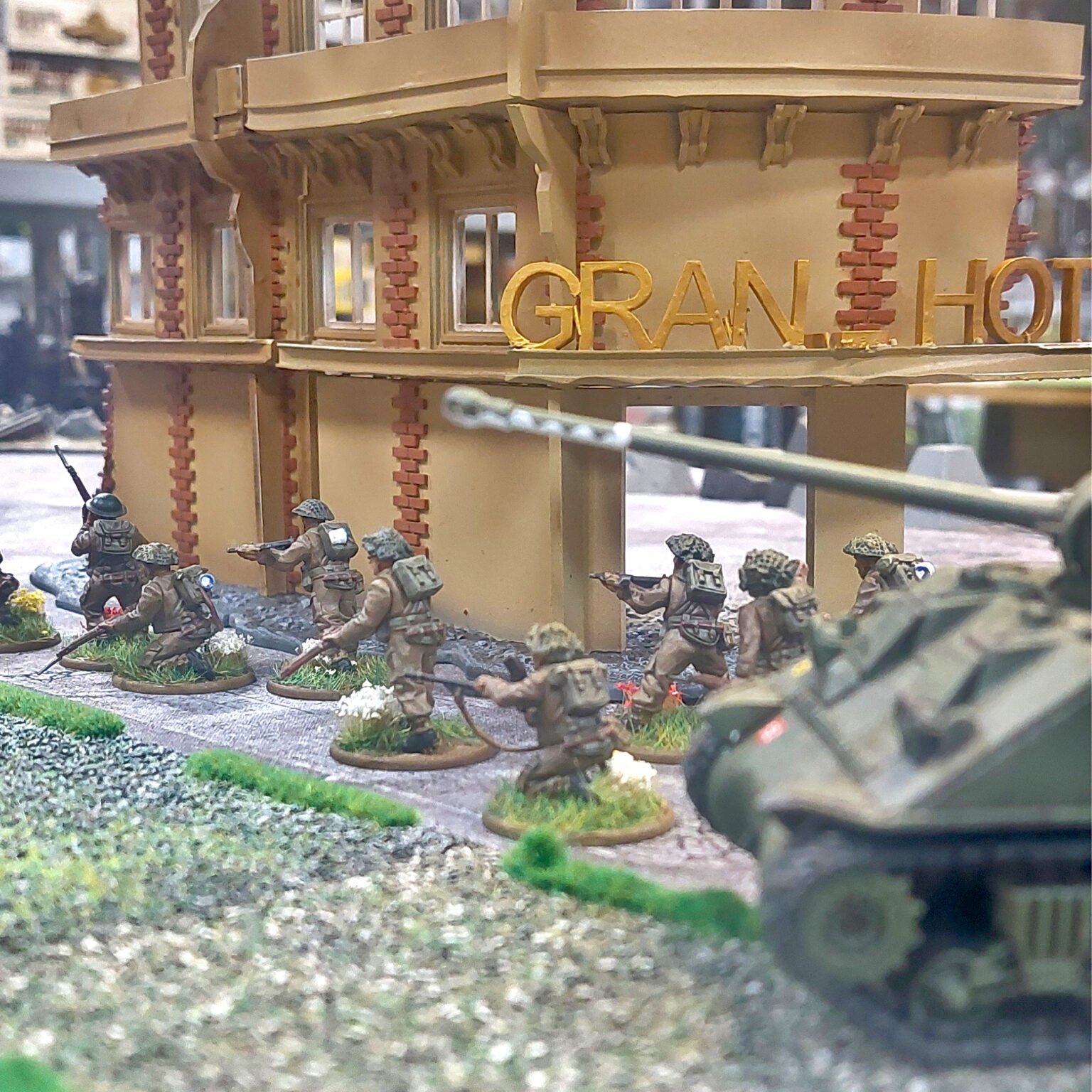 Grand Hotel Ruins | WGSH-008 | Model Building for 28mm & 32mm Wargames ...