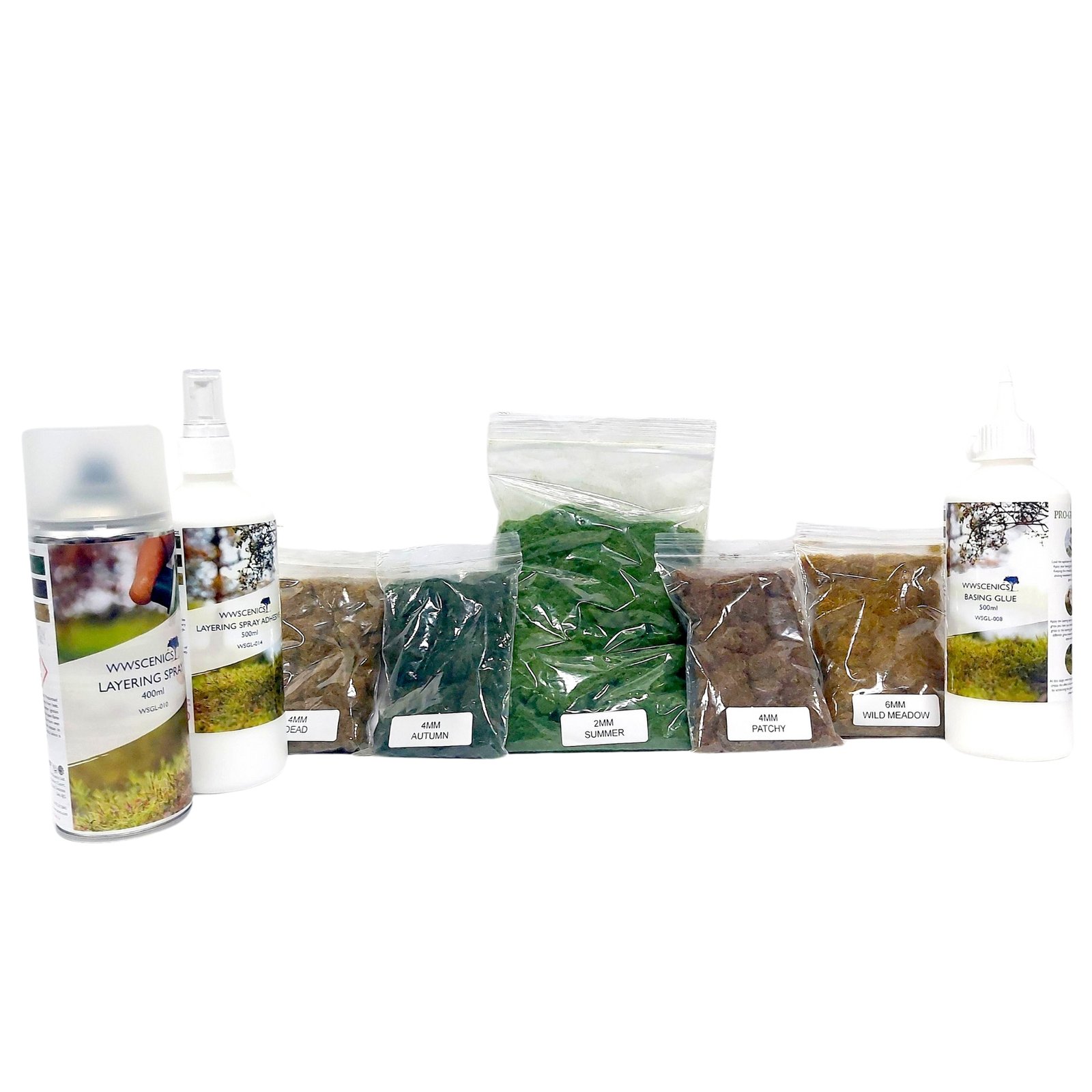 Pro Grass Layering System | Summer Grass Starter Kit – WWScenics