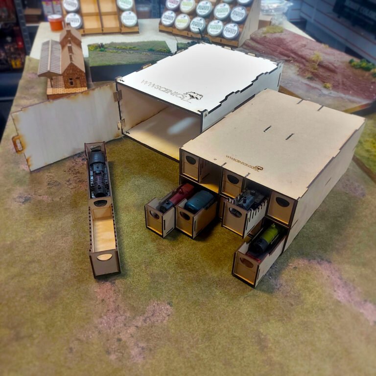 Loco Storage Box Carry Case | Transport Case for 10 Drawer OO Gauge ...