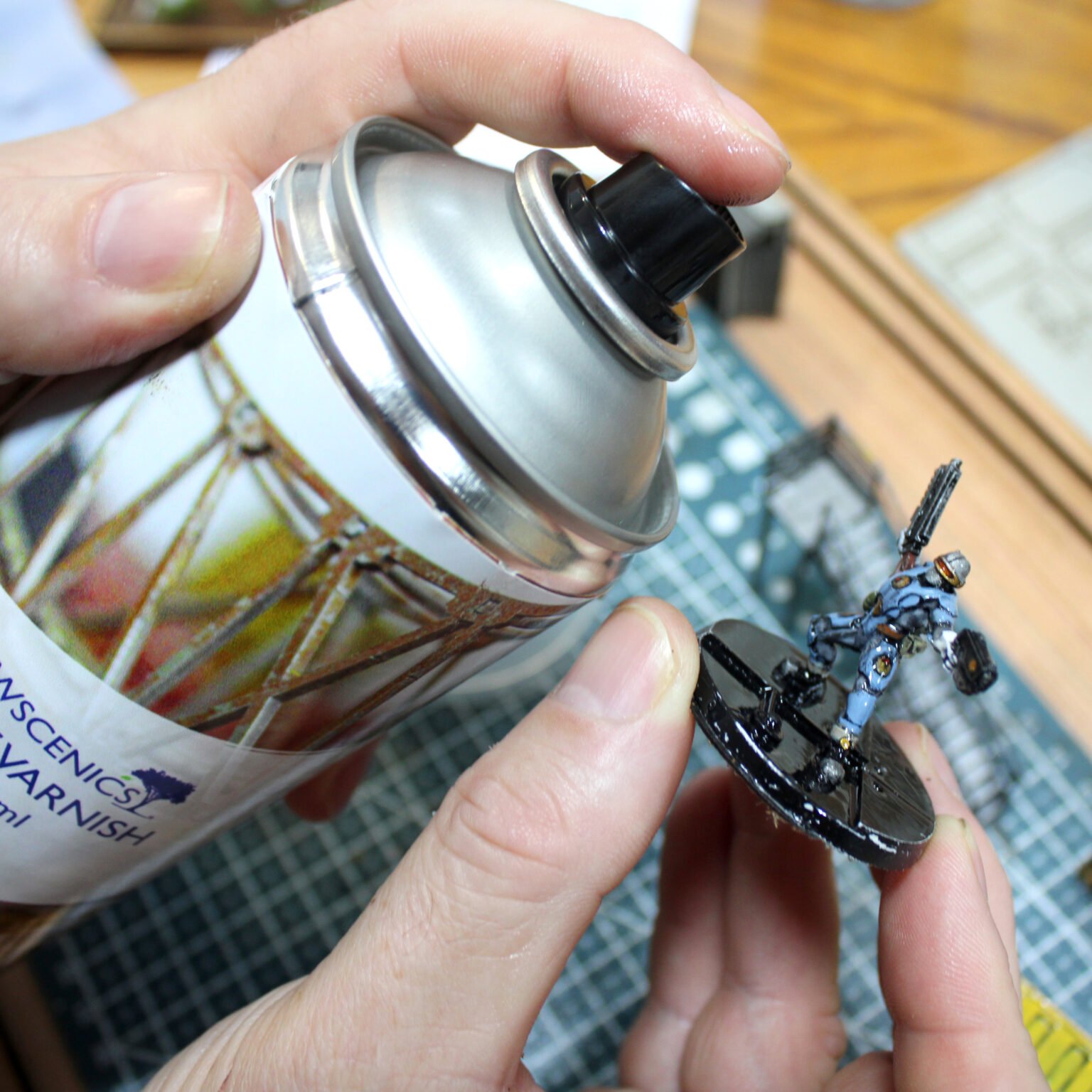400ml Spray Matt Varnish – Protective Sealer for Model Railway Wargame ...