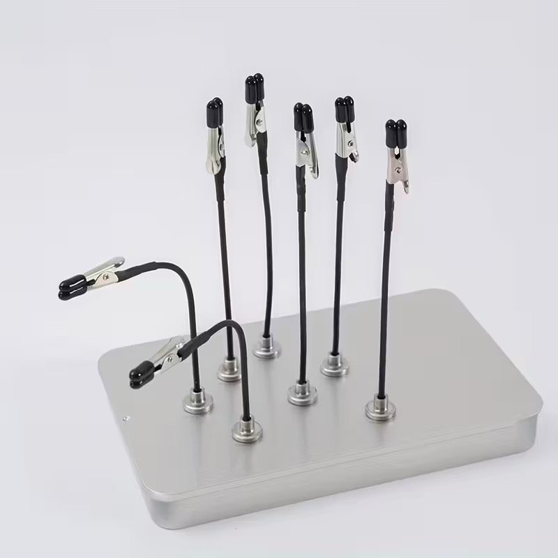 12-Piece Flexible Magnetic Base Painting Clips Set – Crocodile Clip ...
